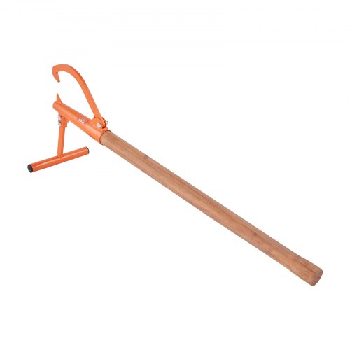VEVOR Timberjack 46.5 in Heavy Duty Log Lifter Wooden Handle for Max 15 ...