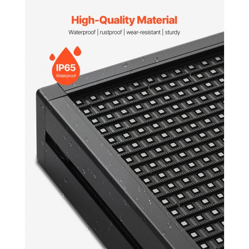 52x8 in Programmable LED Sign Digital Scrolling Display Board P10 Full ...