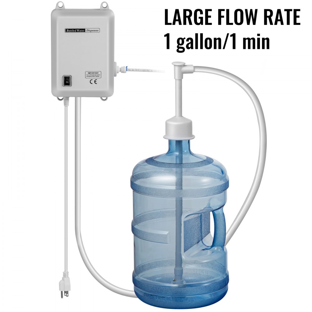VEVOR Bottled Water Dispensing Pump System,110V 20ft US Plug High Flow ...
