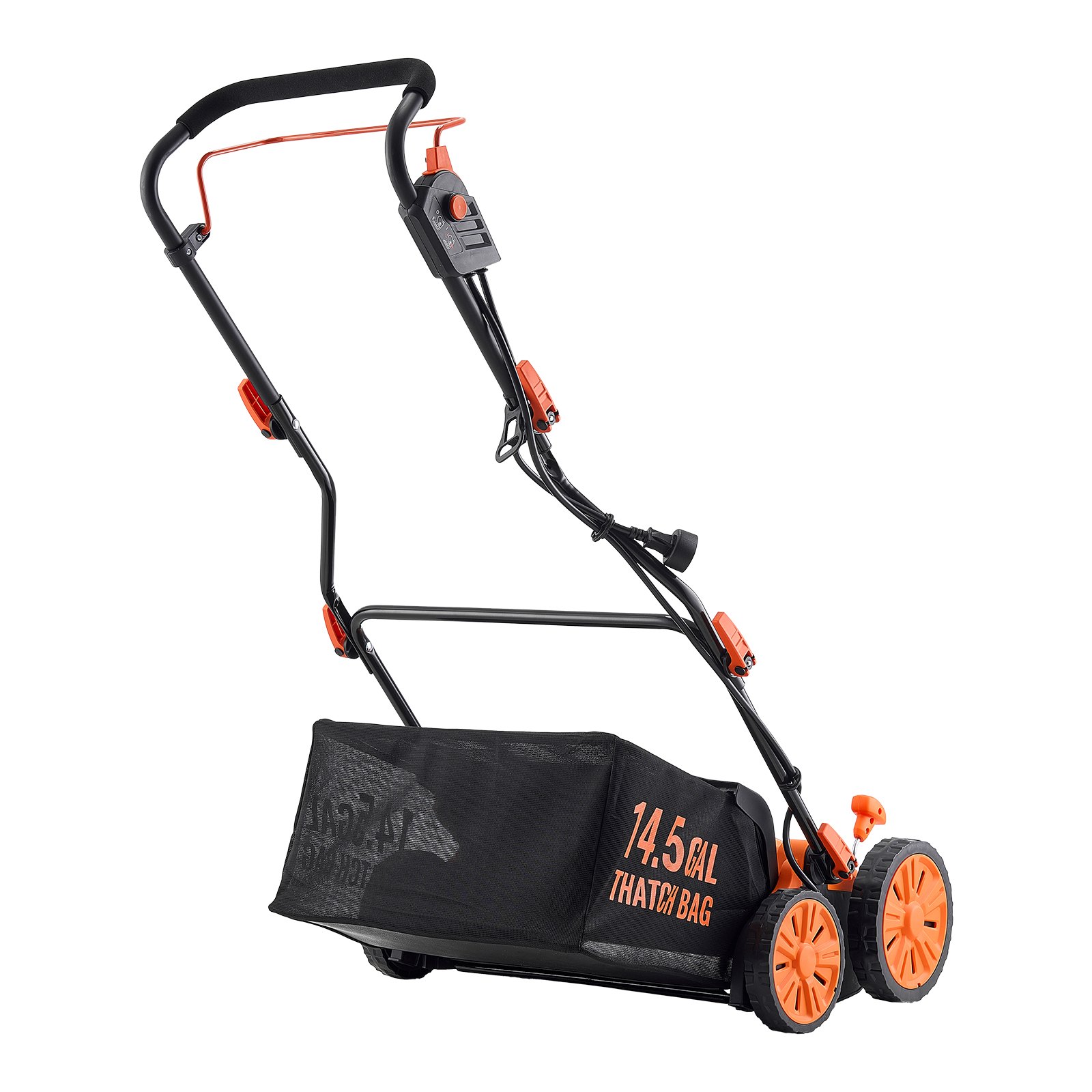 VEVOR 2-in-1 Electric Dethatcher and Scarifier, 16-Inch 15 Amp, Corded ...