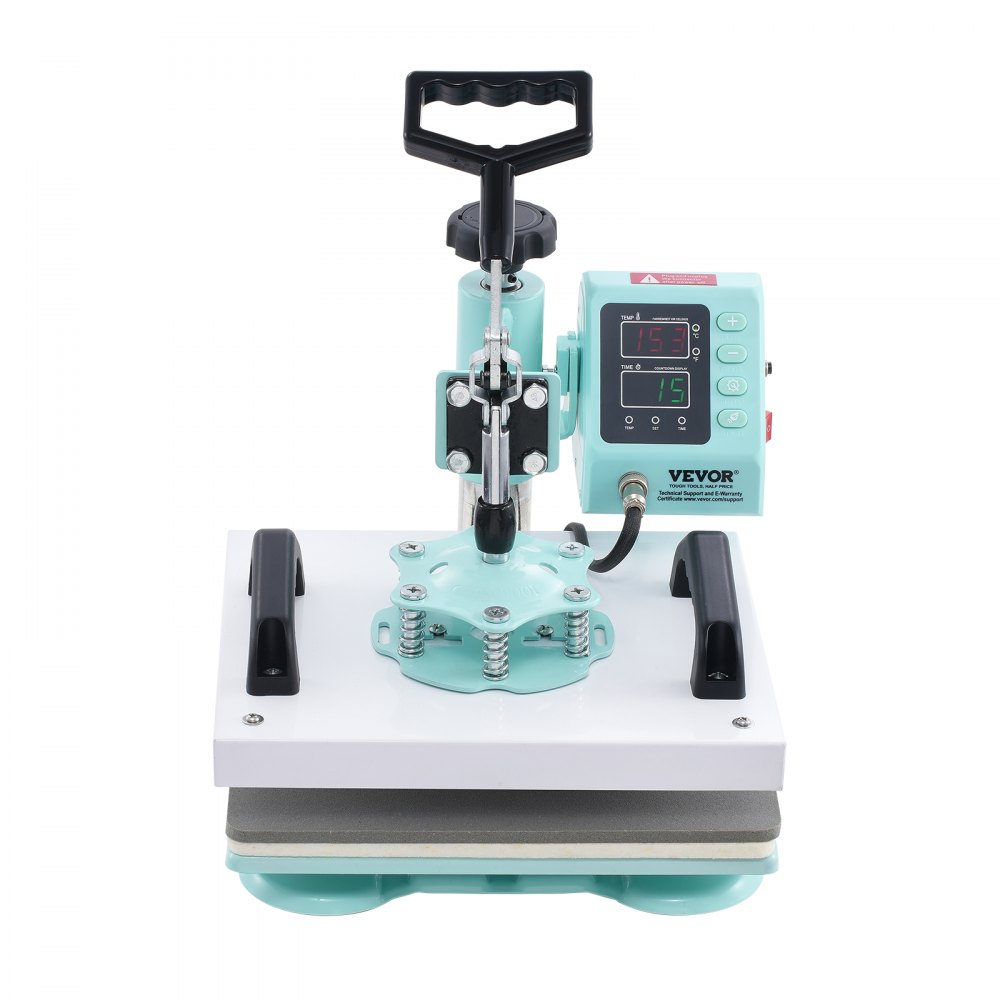 VEVOR Heat Press Machine 12x10in Heat Transfer Machine for T-Shirts ...