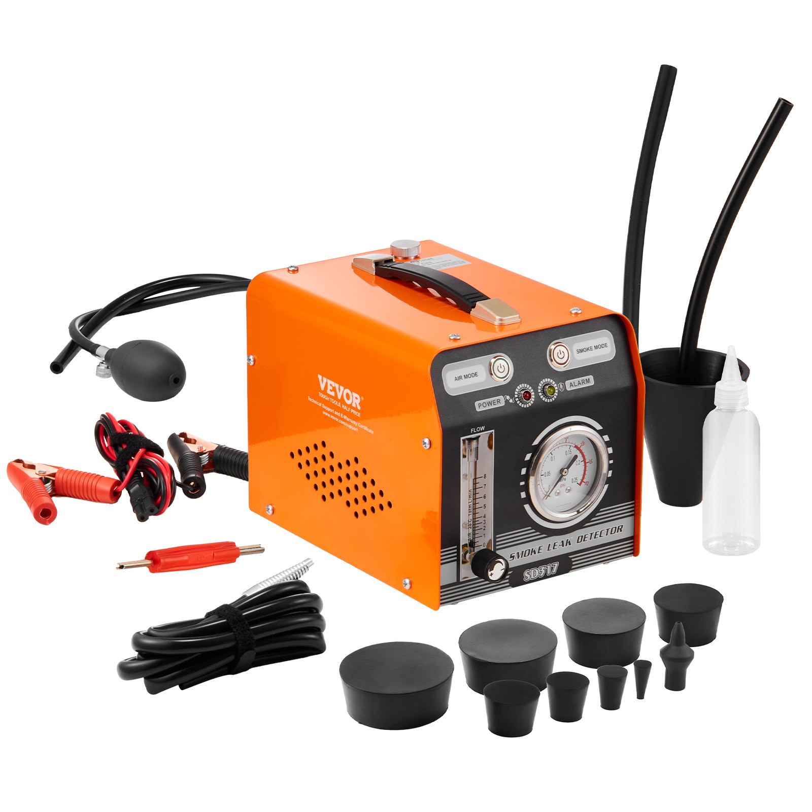 VEVOR Smoke Machine Leak Tester - 5.6-6.8A, 19-23 PSI