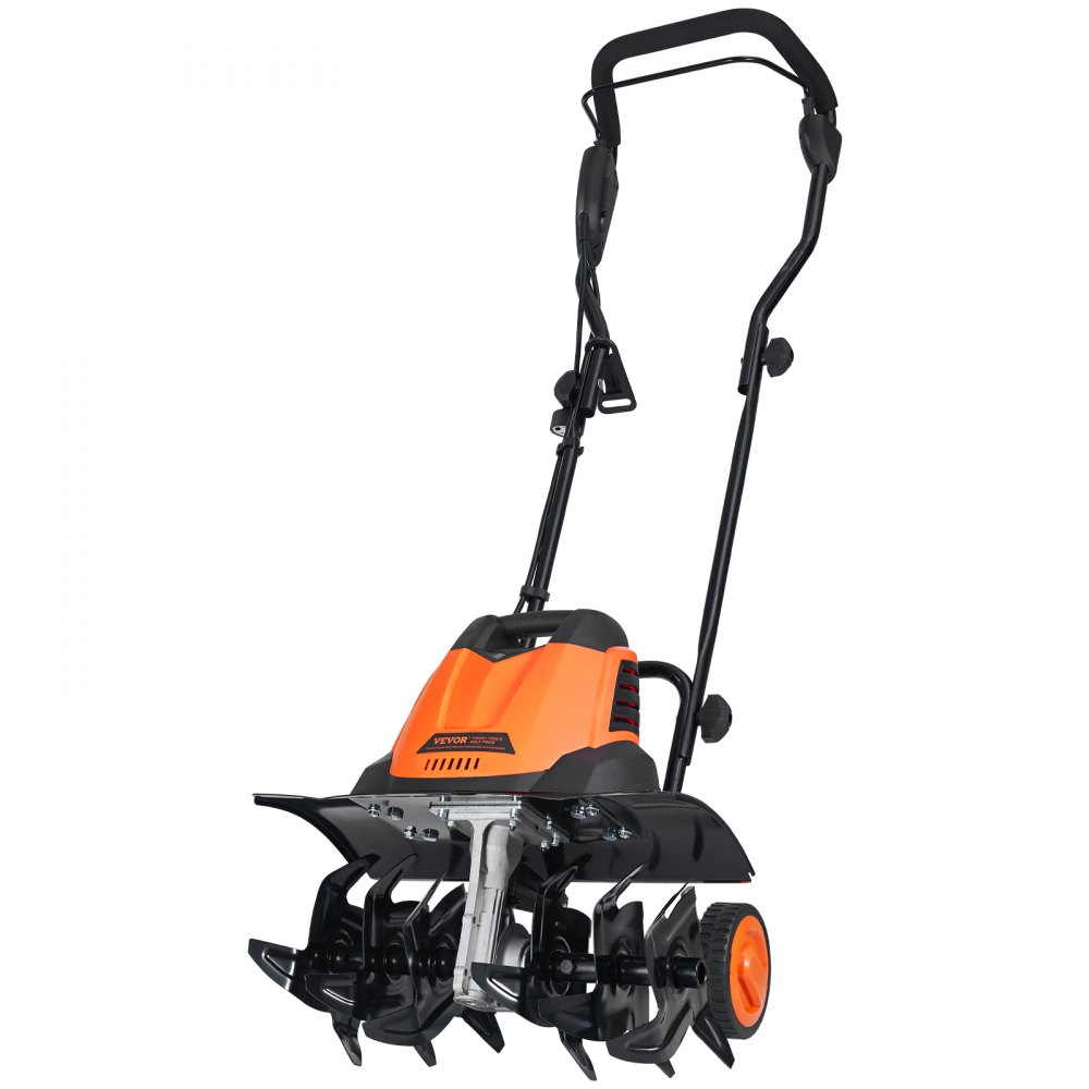 VEVOR 12 Amp Electric Tiller, 18" Tilling Width 3.94" Tilling Depth ...