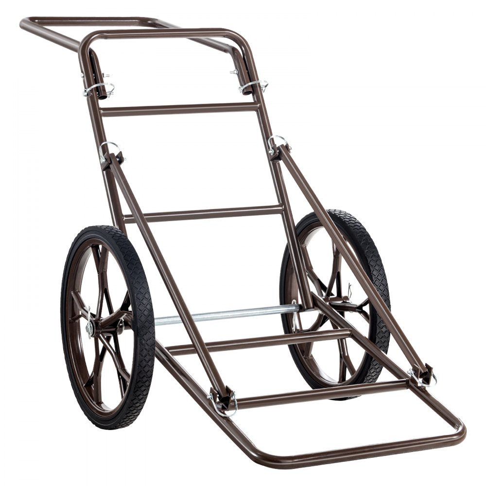 VEVOR Folding Deer Cart Game Hauler Utility Gear Dolly 500 LBS Capacity ...