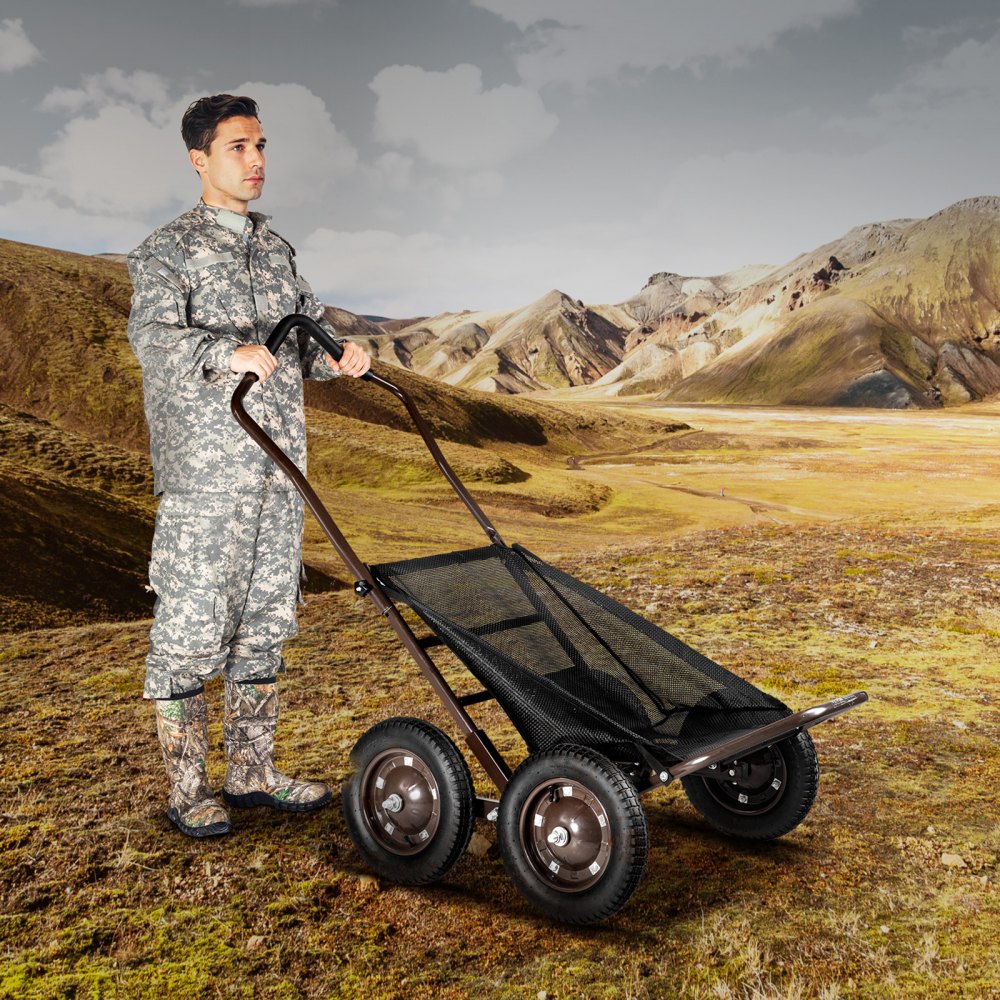 VEVOR Deer Game Cart – Folding Hauler with 500 lbs Capacity