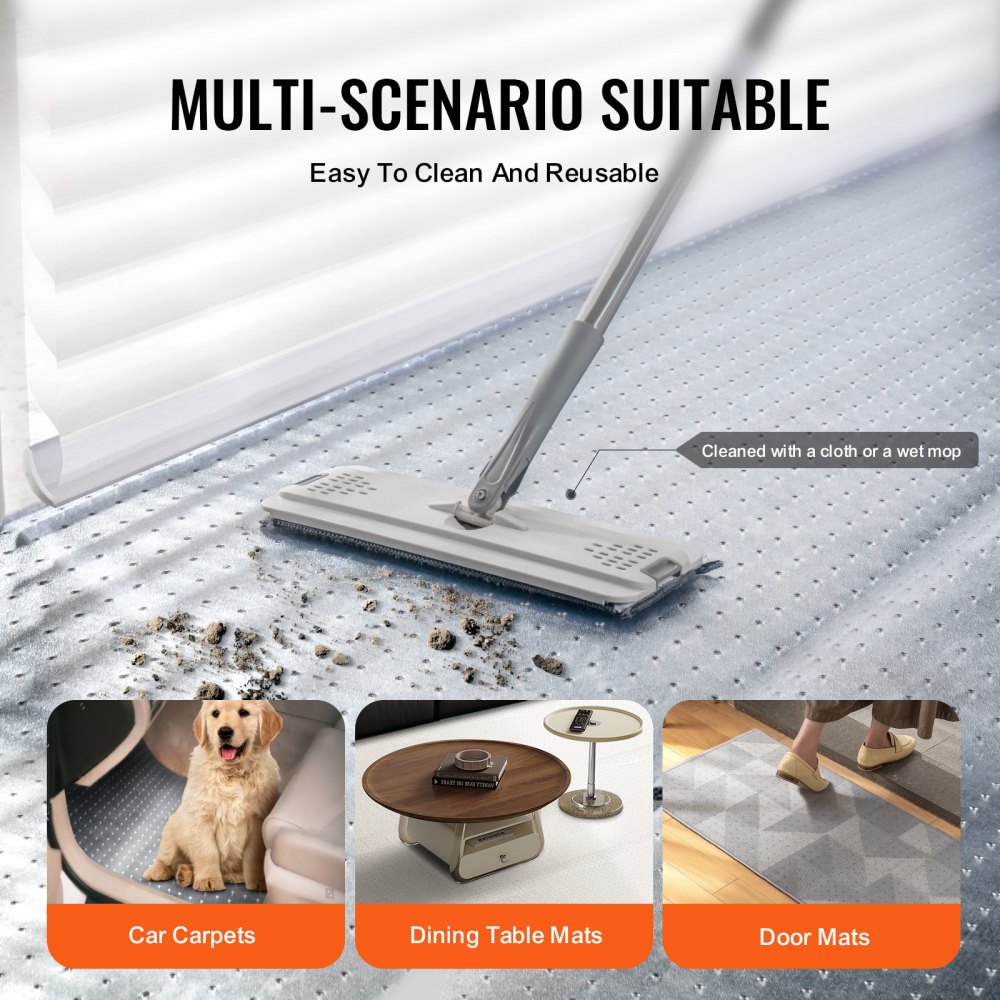 VEVOR Carpet Protector for Pets, 15" x 4' PVC Scratch-Proof Cat Carpet ...