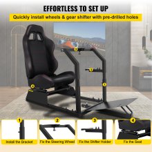 VEVOR Steering Wheel Stand - Get A High Gaming Experience