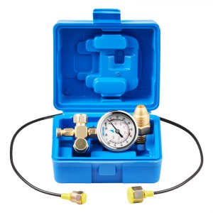 VEVOR Hydraulic Nitrogen Accumulator Charging Kit, 0-100 Bar Nitrogen ...