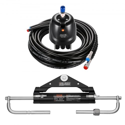 150HP Hydraulic Outboard Steering Kit Marine Boat Hydraulic Steering ...