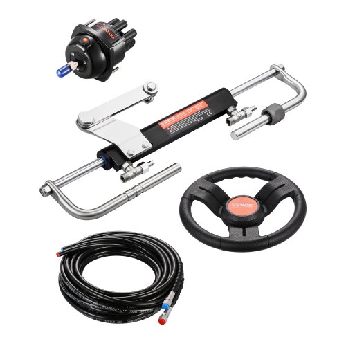 90HP Hydraulic Outboard Steering Kit Marine Boat Hydraulic Steering ...