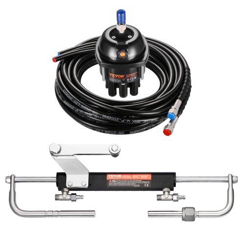 90HP Hydraulic Outboard Steering Kit Marine Boat Hydraulic Steering ...