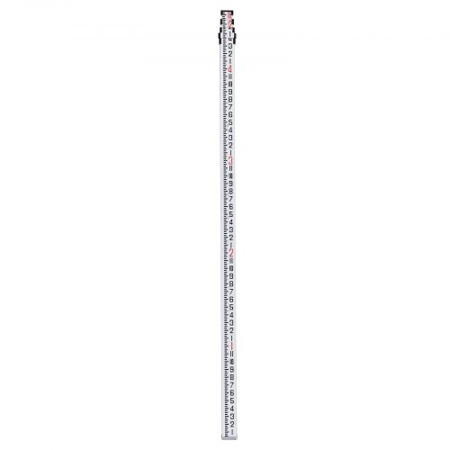 VEVOR Aluminum Grade Rod, 16-Feet/8ths 4 Sections Telescopic Measuring ...