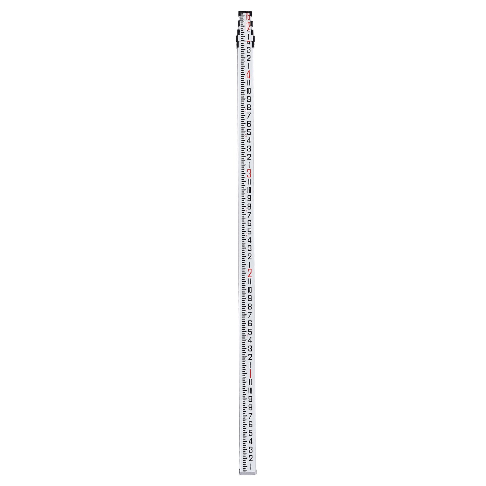 VEVOR Aluminum Grade Rod, 16-Feet/8ths 4 Sections Telescopic Measuring ...