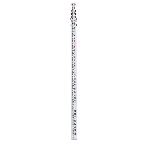 VEVOR Measuring Rod 20-Feet/10ths 6 Sections Telescopic Grade Rod 1 ...