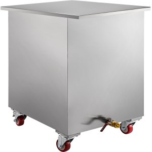 32.3 X 27.2 X 32.3 Inch Restaurant Soak Clean Grease Hood Filter Tank ...