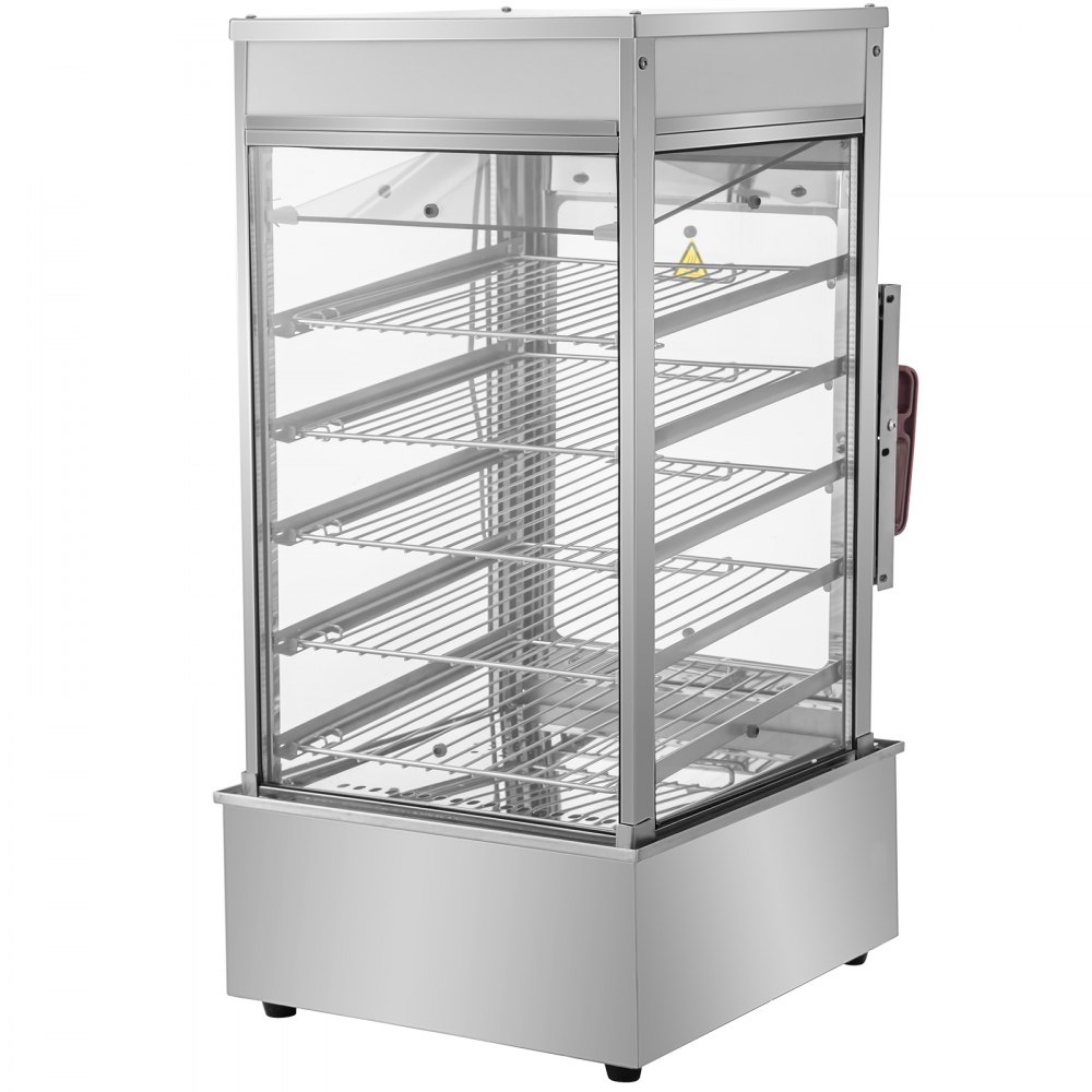 VEVOR 110V Commercial Bun Steamer, 5-Layer Restaurant Bun Warmer ...