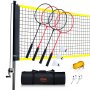VEVOR Badminton Net Set, Outdoor Backyard Beach Park Badminton Net ...