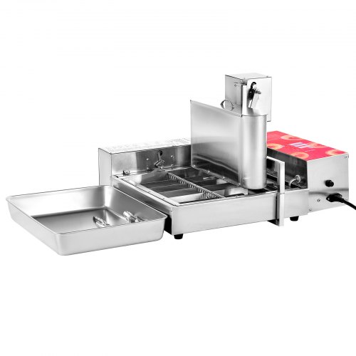 Commercial Automatic Donuts Making Machine Doughnut Maker 6 Rows 360 ...