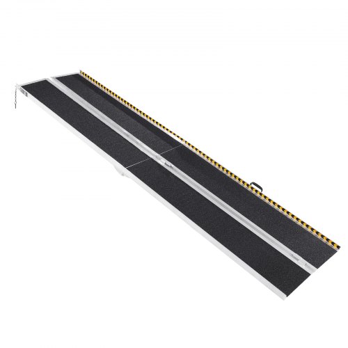 VEVOR Portable Wheelchair Ramp, 10 ft 800 lbs Capacity, Non-Slip ...