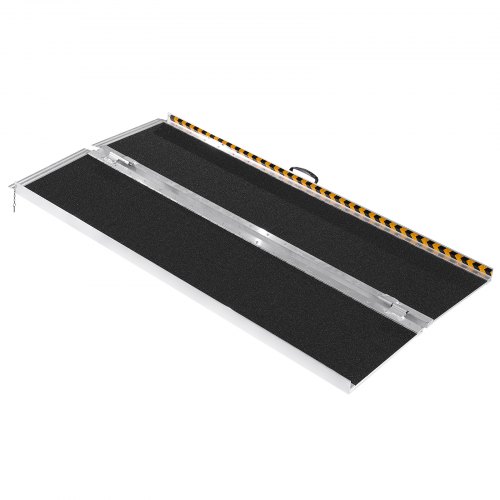 VEVOR Portable Wheelchair Ramp, 6 ft 800 lbs Capacity, Non-Slip ...