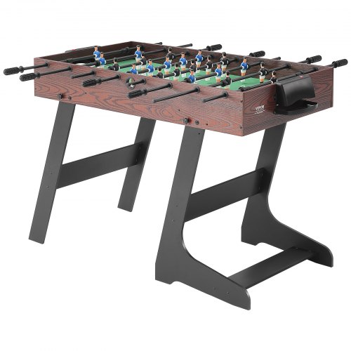 VEVOR Folding Foosball Table, 42 inch Standard Size Foosball Table ...