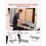 VEVOR Platform Truck, 2650 lbs Capacity, Heavy Duty Flatbed Cart Dolly ...