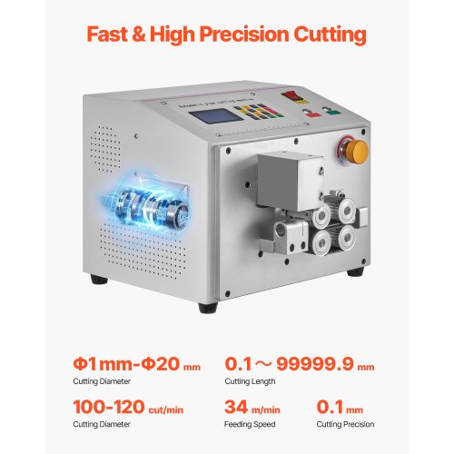 Auto Heat-Shrink Tube Cutter Automatic Pipe Cutting Machine with LCD ...