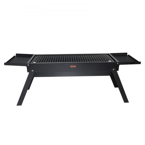 VEVOR 23 inch Portable Charcoal Grill, Flat Top Propane Gas Grills, Compact Foldable Grill ...