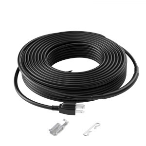 VEVOR Self-regulating Heat Trace Cable: 80ft, IP68, 85°F/5M