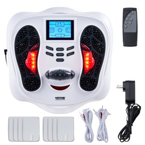 VEVOR Foot Circulation Stimulator EMS & TENS Foot Neuropathy Massager ...