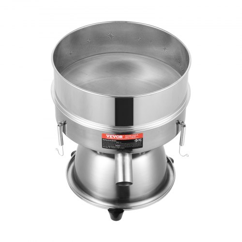 VEVOR Electric Vibrating Sieve Machine with 30+50 Mesh Automatic Sifter ...