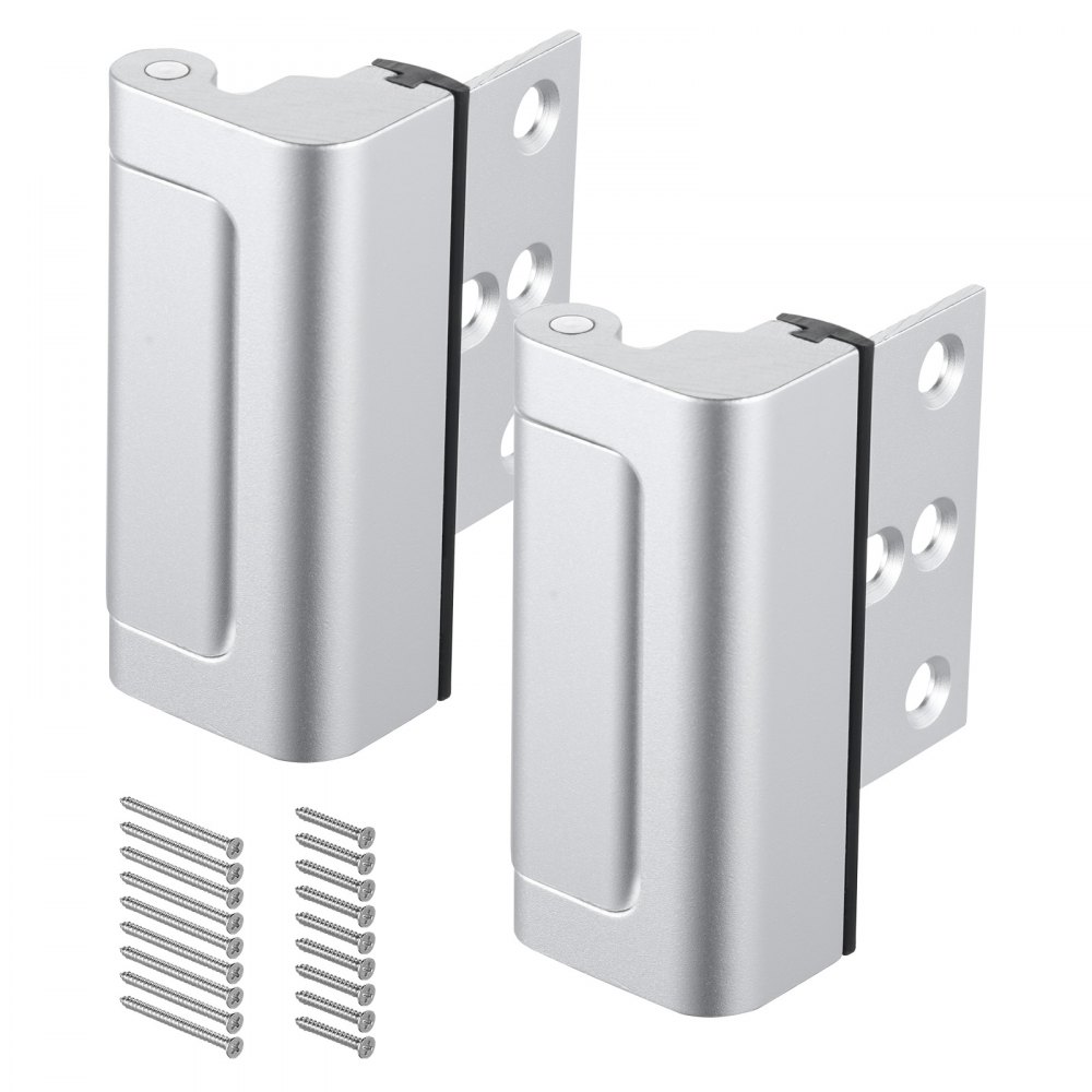 VEVOR Door Reinforcement Lock – 3" Stop, 2 Pack, 800 lbs