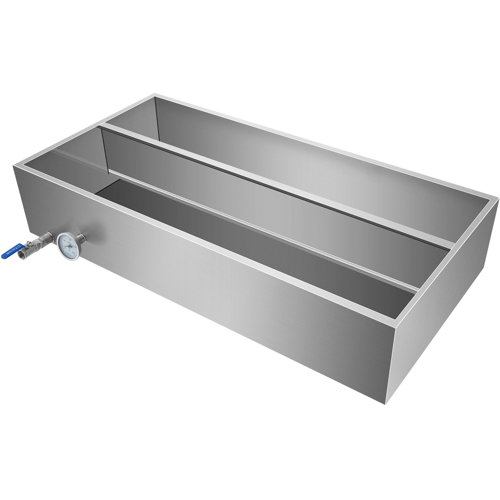VEVOR Maple Syrup Evaporator Pan 48x24x9.4 Inch Stainless Steel Maple ...