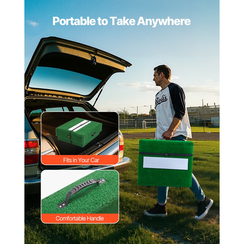 VEVOR Portable Pitching Mound — Indoor and Outdoor Use