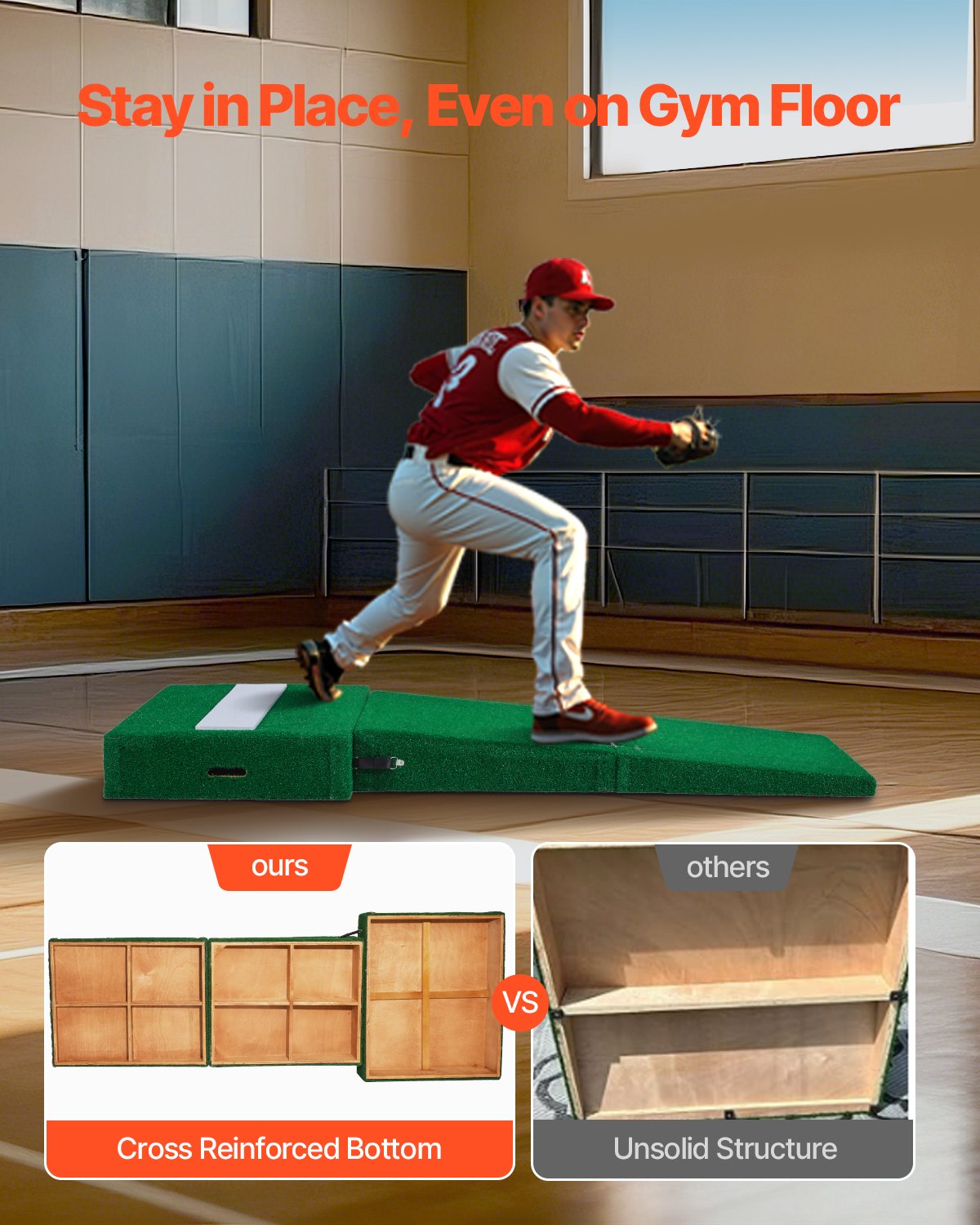 VEVOR Portable Pitching Mound — Indoor and Outdoor Use