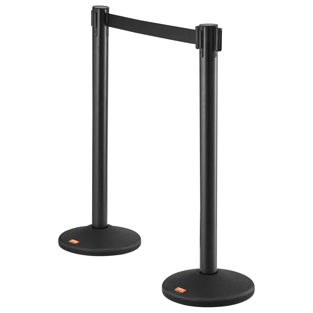 VEVOR Crowd Control Stanchions, 8-Pack Crowd Control Barriers with 4PCS ...
