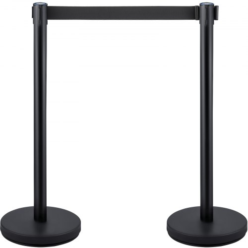 VEVOR Crowd Control Stanchions, 6-Pack Solid Base Crowd Control ...