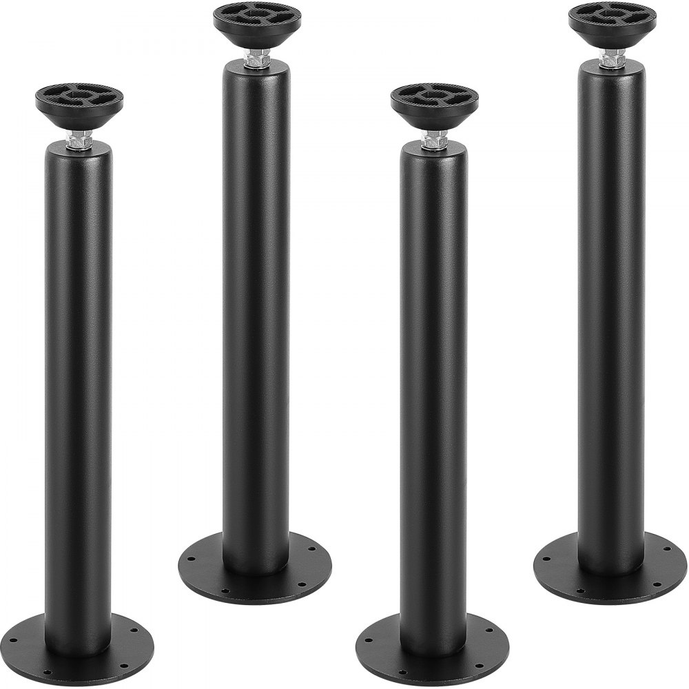 VEVOR 16 Inch Adjustable Desk Legs, Reinforced Steel Office Table ...
