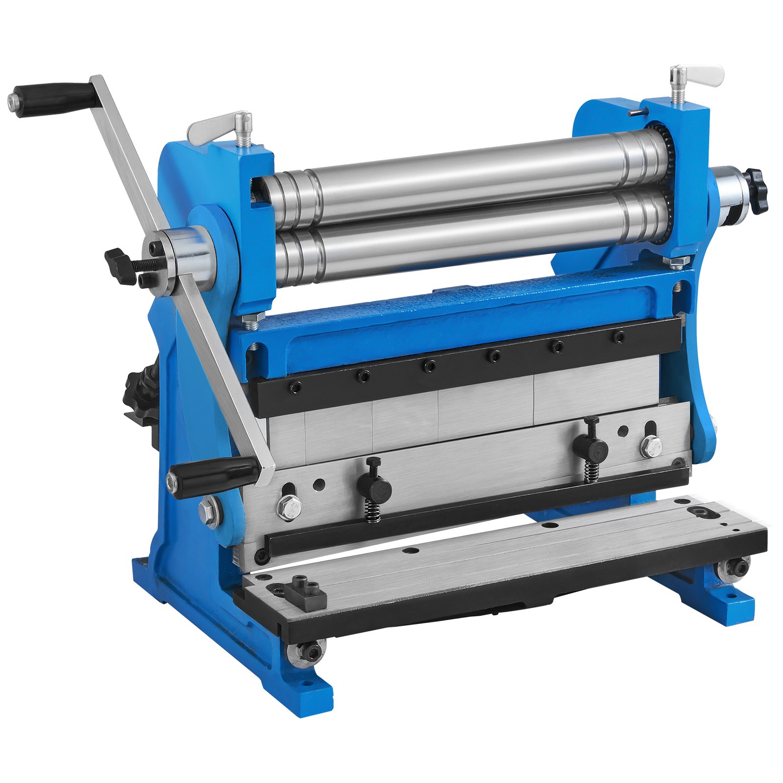 VEVOR Sheet Metal Brake, 12-inch, 3-In-1 Combination Shear Brake Roll ...