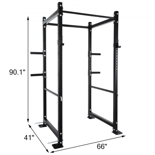Deep Series Short Power Rack Squat Deadlift Cage Pull Up | VEVOR US
