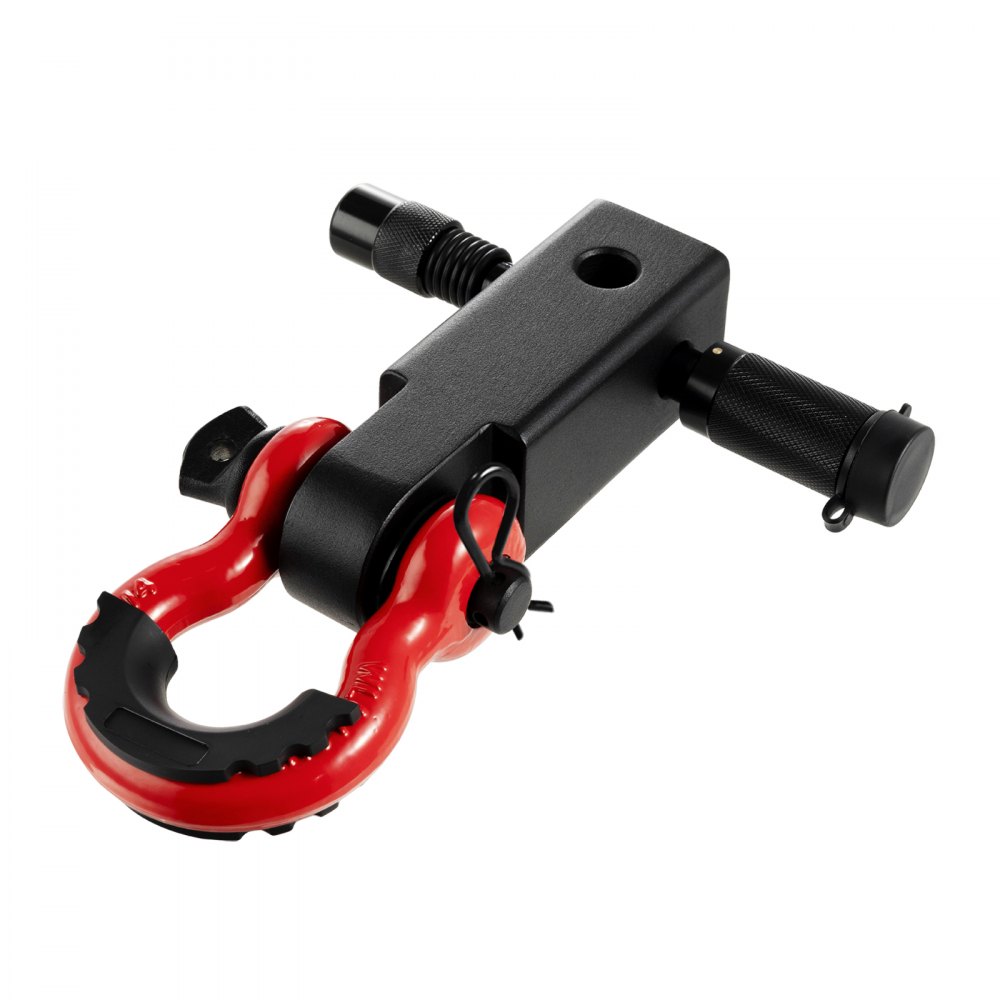 VEVOR Shackle Hitch Receiver, Fits 2" Receivers, 66000 lbs Breaking ...