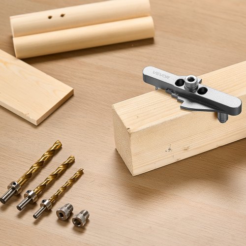 Doweling Jig Kit Self Centering Dowel Drill Jig for Woodworking with ...