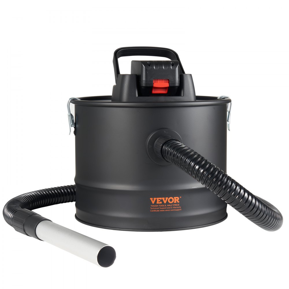VEVOR Ash Vacuum Cleaner 15L 10 Kpa for Fireplaces Pellet Stoves Grills ...