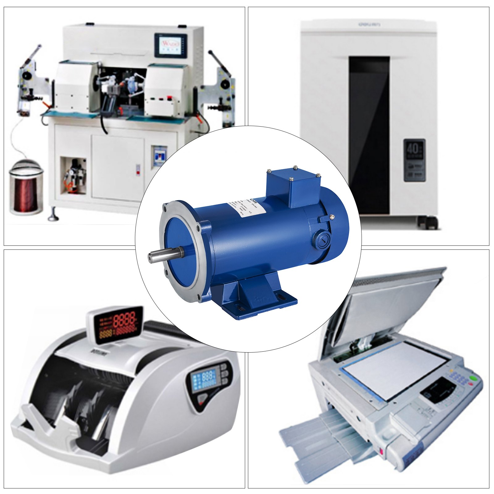 Dc Motor, 3/4hp, 56c, 90v, 1750rpm, Tefc, Base Grease, Permanent Magnet ...