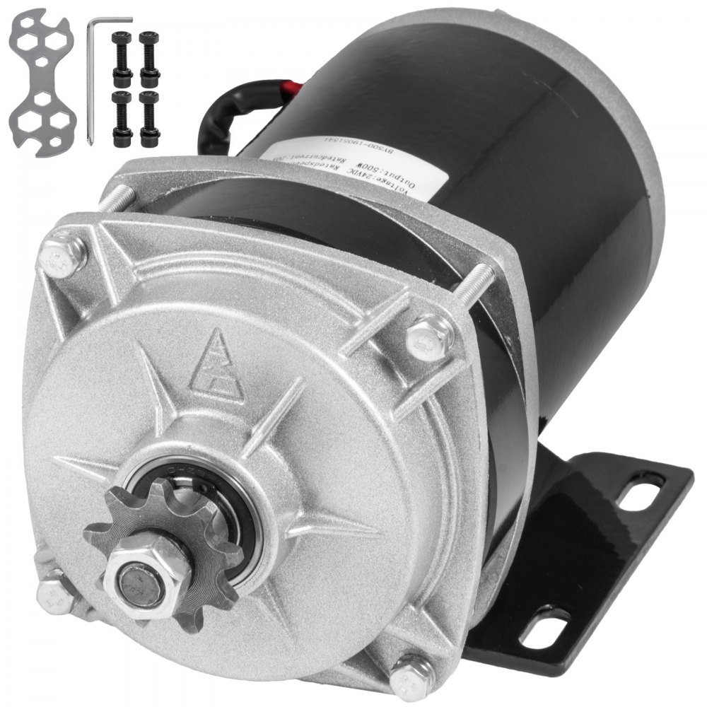 500w 24 V Dc Electric Motor F Quad Trike Go-kart Diy Byd4-10650z Gear ...