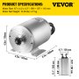 VEVOR Electric Brushless DC Motor,72V 3000W Brushless Electric Motor ...