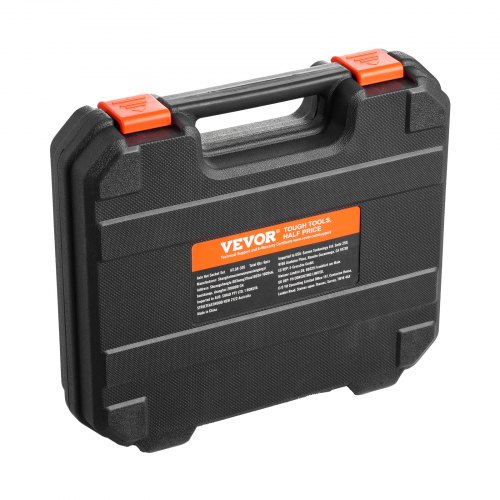 VEVOR Spindle Nut Socket Tool Kit, 1/2 inch Drive 6 Piece Axle Hub Nut ...