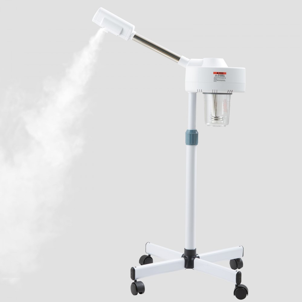 VEVOR Professional Facial Steamer, Ozone Mist Facial Steamer for Esthetician, Nano Ionic Face ...