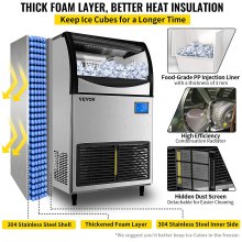 VEVOR Ice Machine Filter - Efficient Snowflake Ice Maker