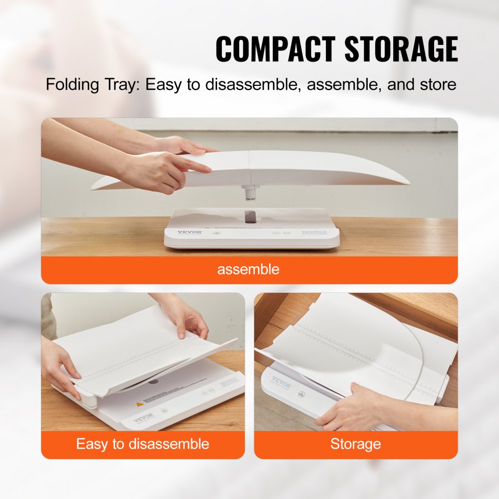 VEVOR Baby Scale Smart Bluetooth Infant Weight Digital Scale with Hold ...